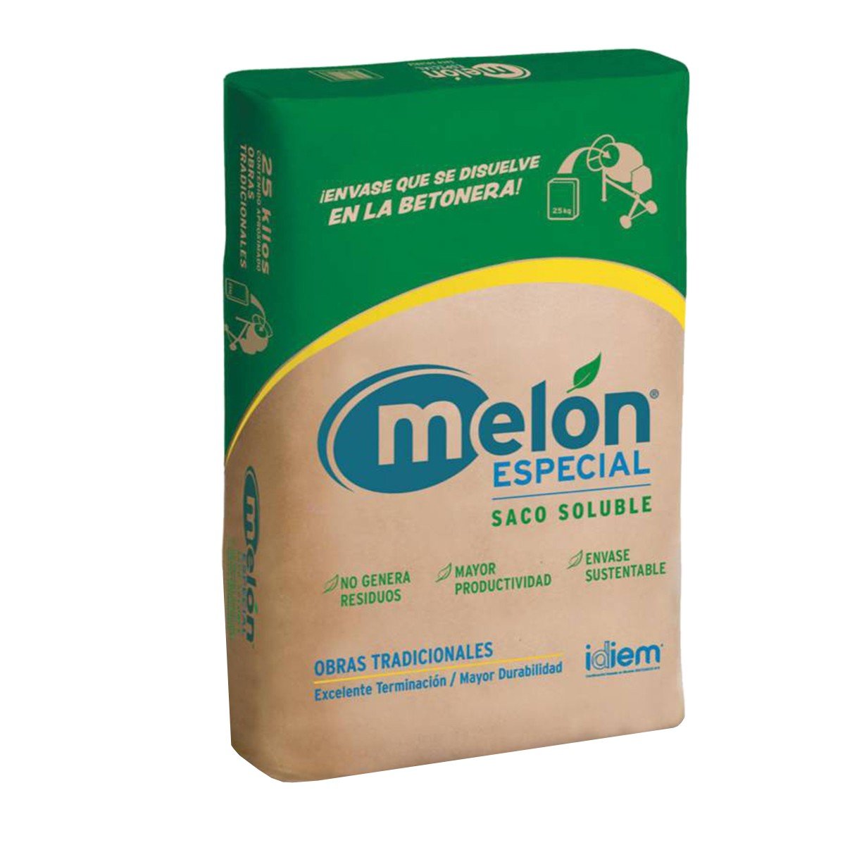 Cemento Especial Saco Soluble Melón de 25kg - Prodalam