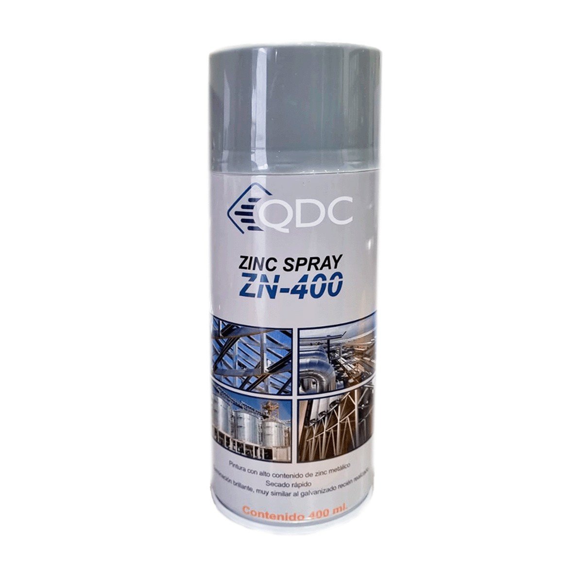 Spray Zinc Galvanizado en Frío QDC ZN-400 de 400ml - Prodalam