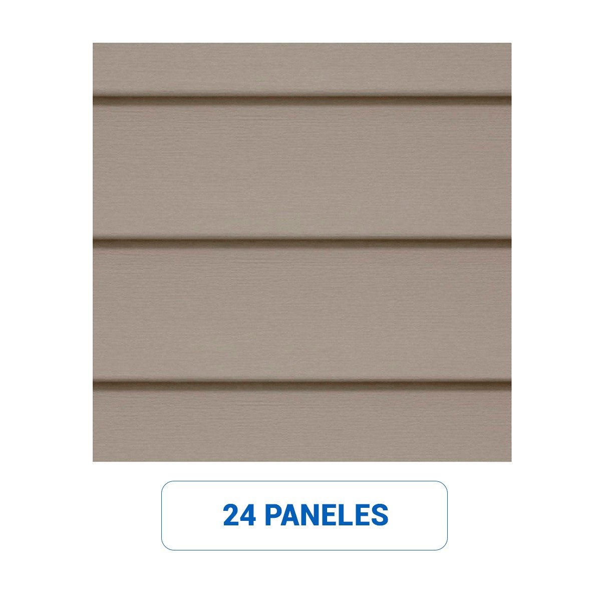 Pack 24 Paneles Revestimiento de Fachada Vinyl Siding® Spiegel D4 RMC ...