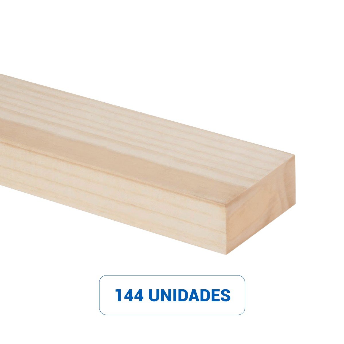 Pack 144 Piezas Madera Pino Cepillado Seco de 2x4" de 3,20m - Prodalam