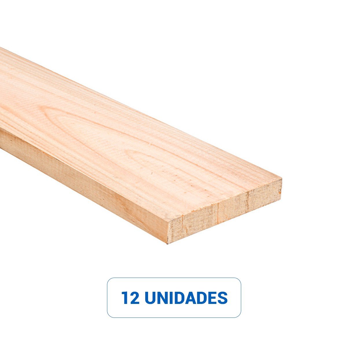 Pack 12 Piezas Madera Pino Cepillado Seco de 1x4" de 3,20m - Prodalam