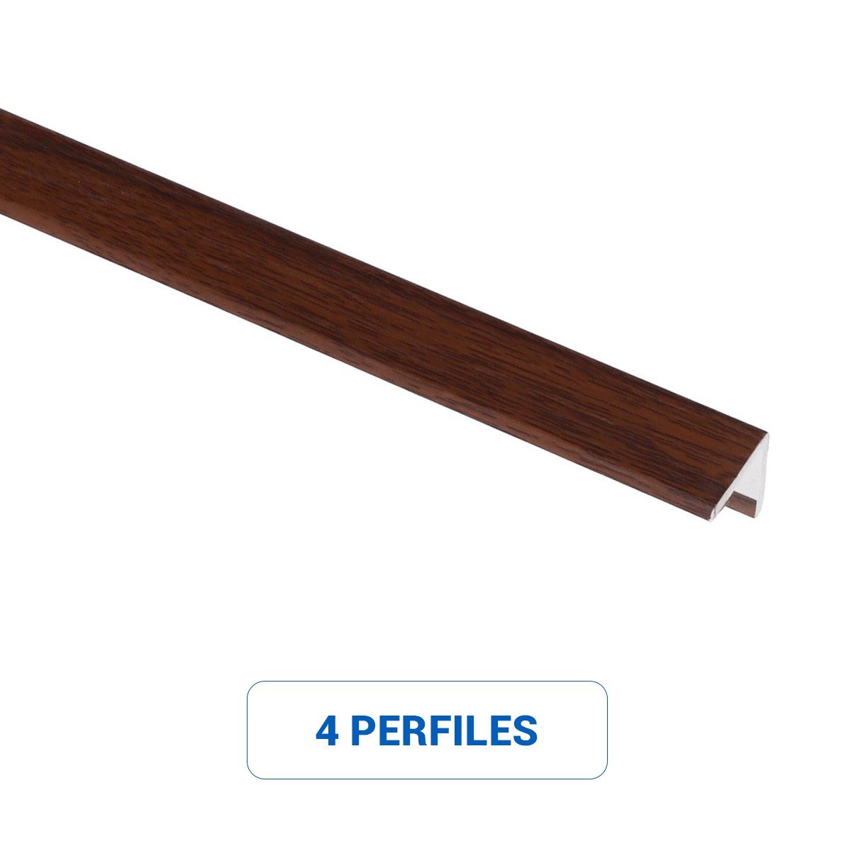 Pack 4 Perfiles Ángulo de Término Wall Panel de 2,50m Licanray - Prodalam