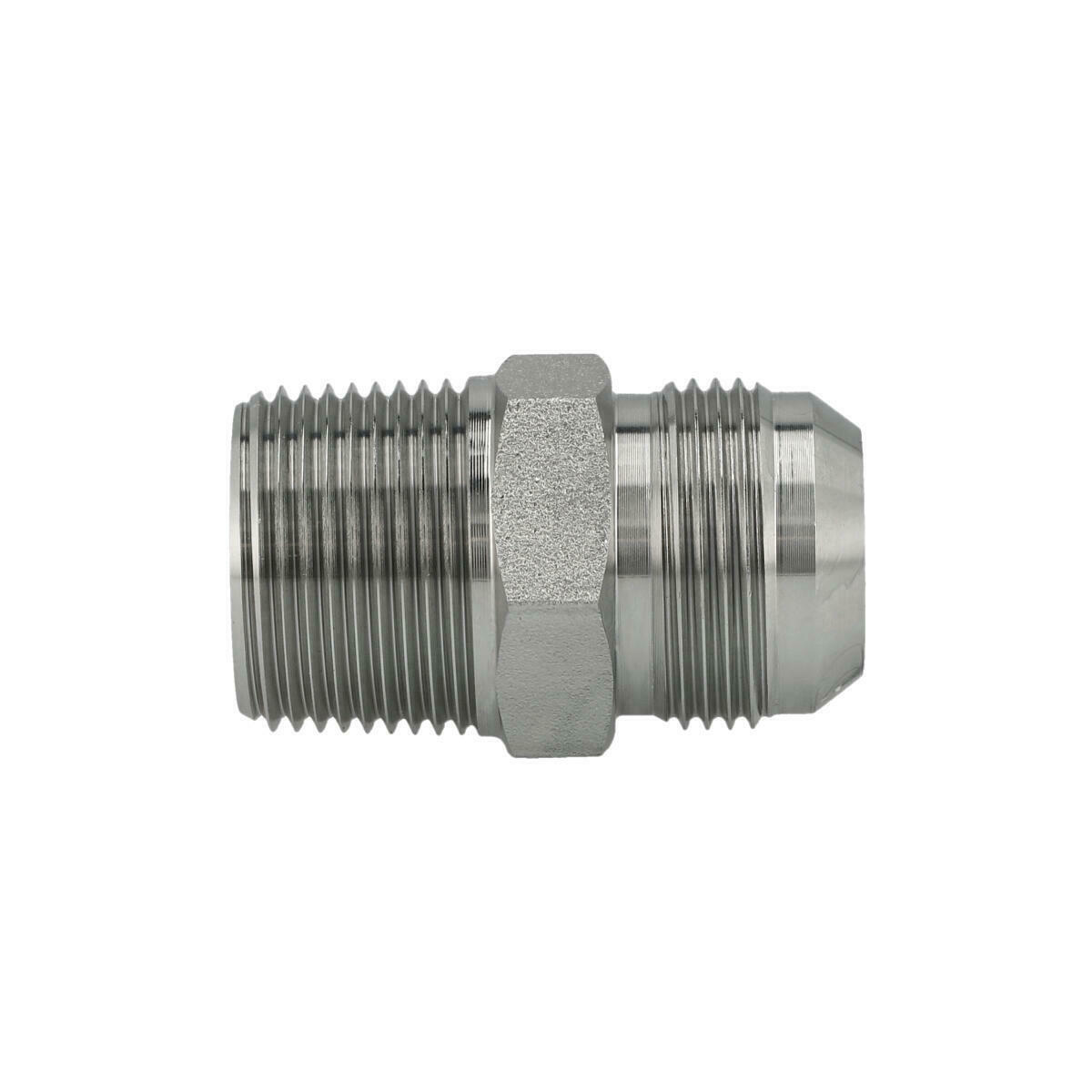 Adaptador Hidráulico Recto Macho NPT 6 X Macho JIC 8 - Prodalam