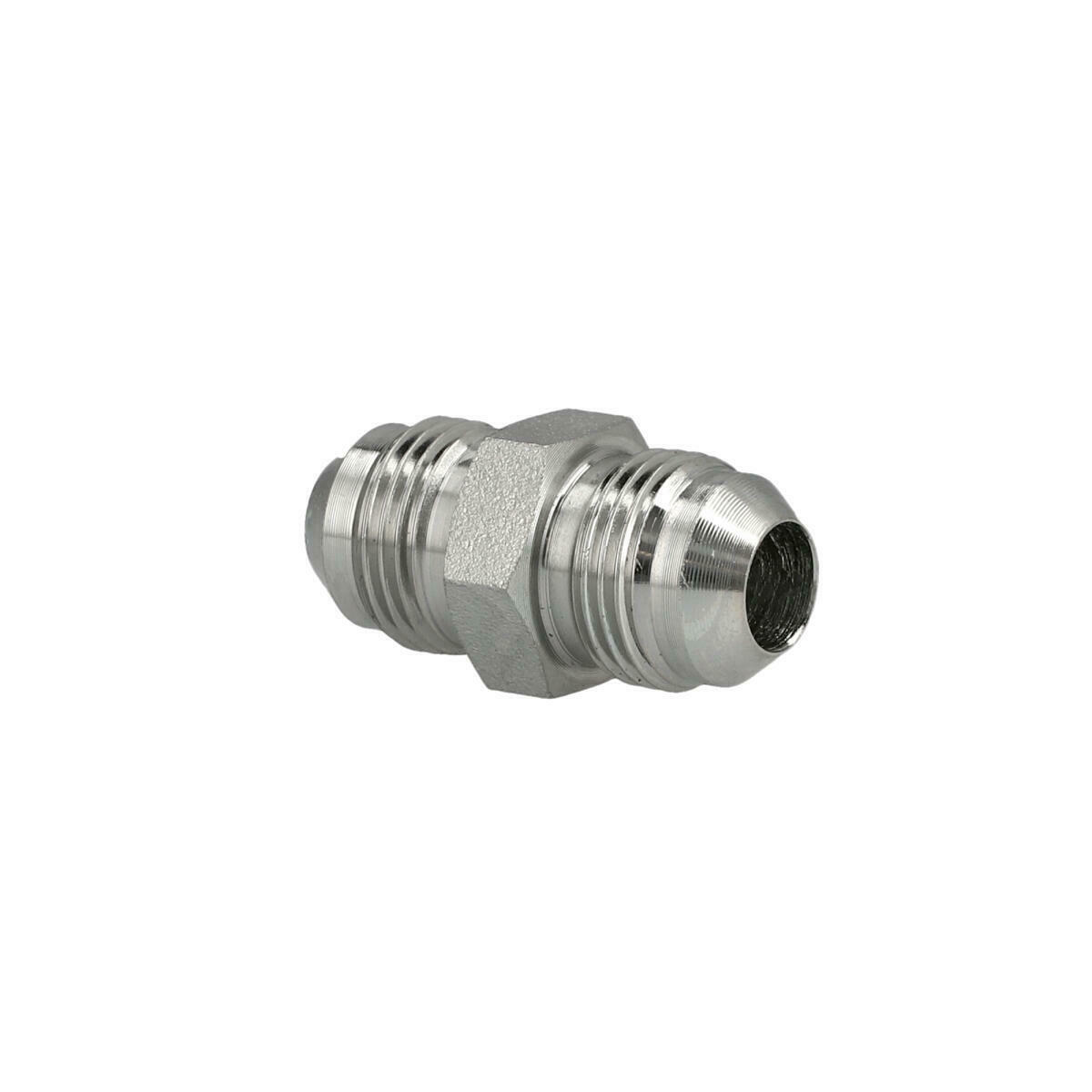 Adaptador Hidráulico Recto Macho JIC 6 X Macho JIC 6 - Prodalam