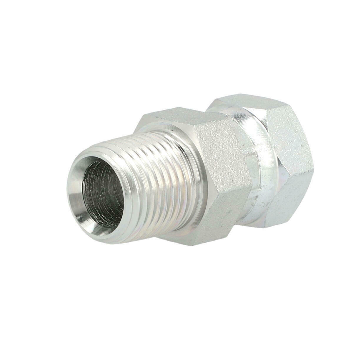 Adaptador Hidráulico Recto Hembra NPSM 12 X Macho NPT 12 - Prodalam