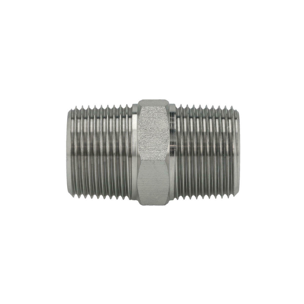 Adaptador Hidráulico Recto Macho NPT 16 X Macho NPT 12 - Prodalam