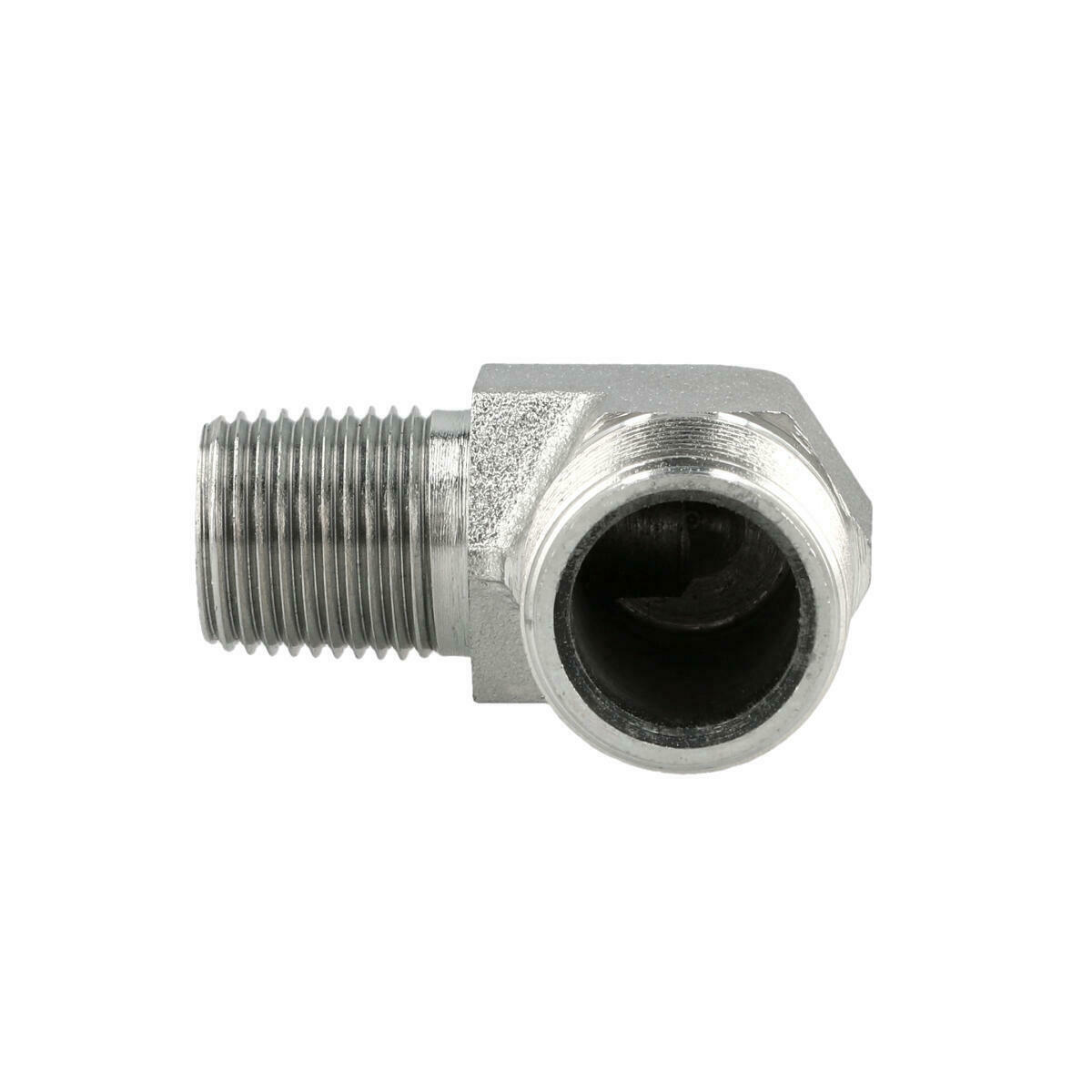 Adaptador Hidráulico Codo 90° Macho NPT 6 X Macho NPT 4 - Prodalam