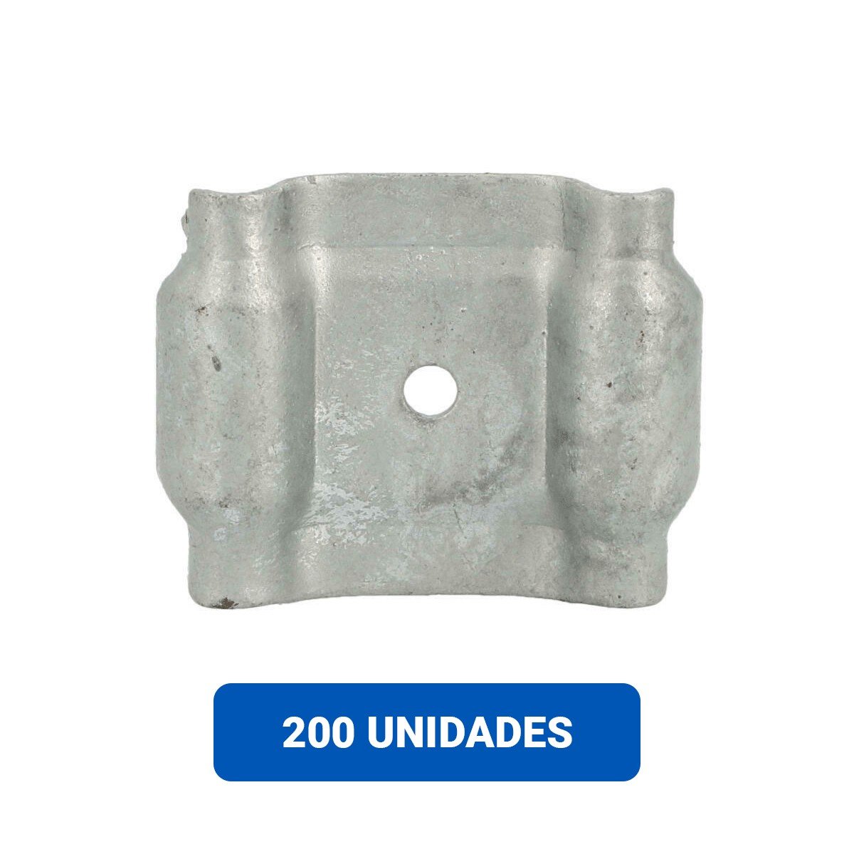 Pack 200 Fijaciones Doble con Perforación Remache para Cercos de 5mm ...