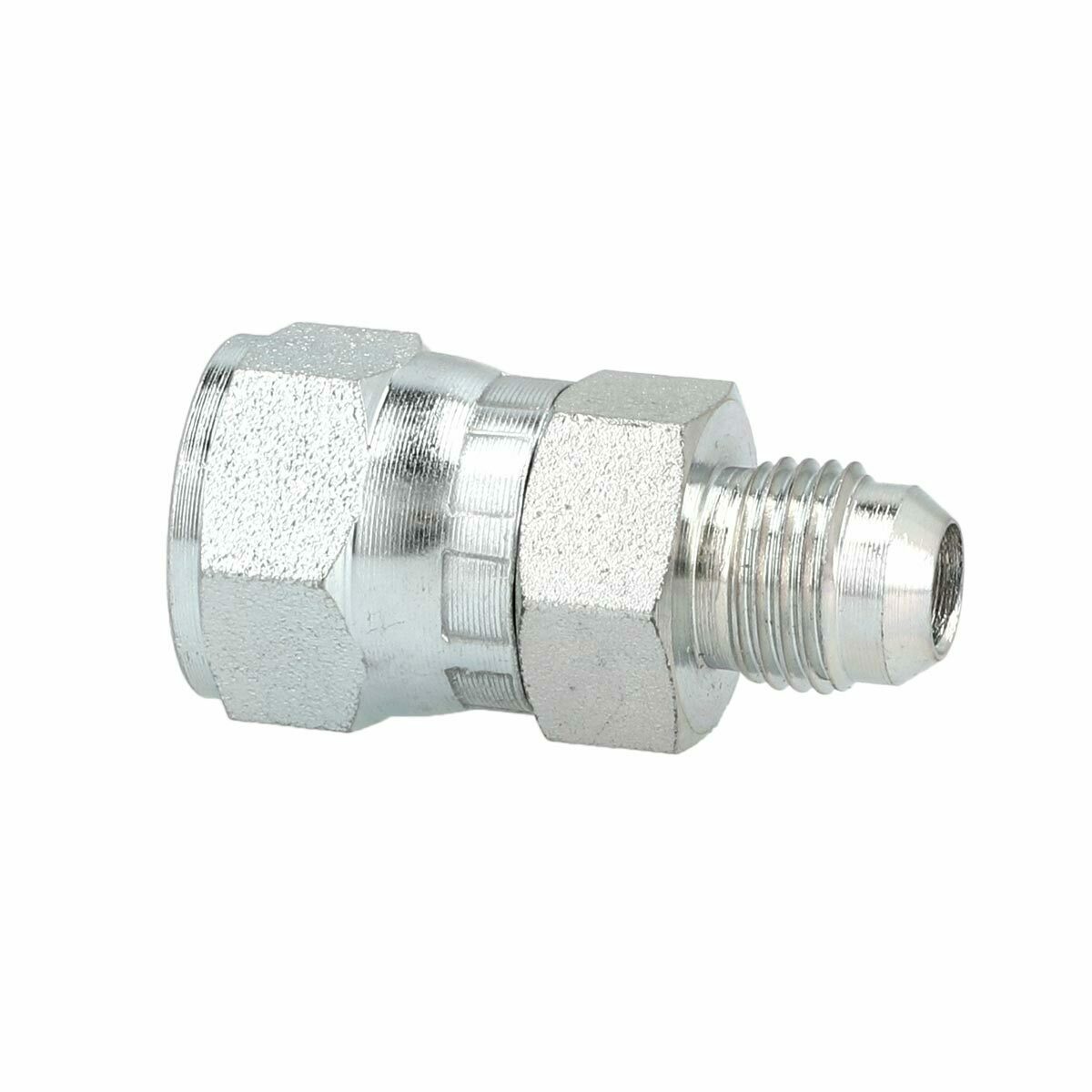 Adaptador Hidráulico Recto Macho JIC 6 X Macho JIC 8 - Prodalam