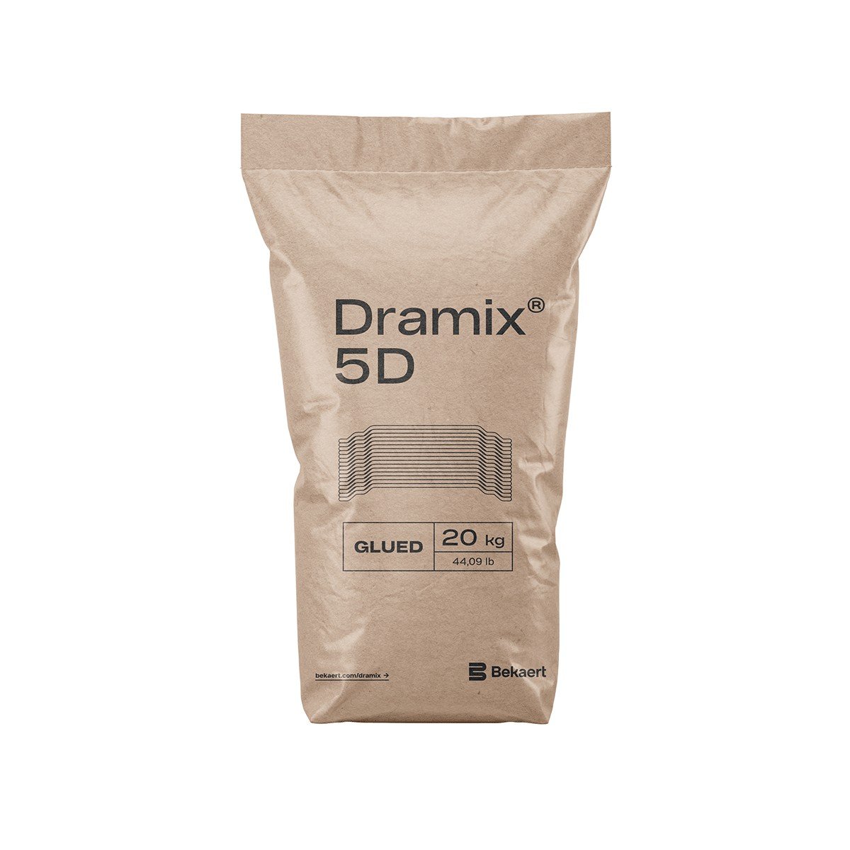 Fibras de Acero Dramix® Serie 5D 65/60BG para Refuerzo de Hormigón en ...