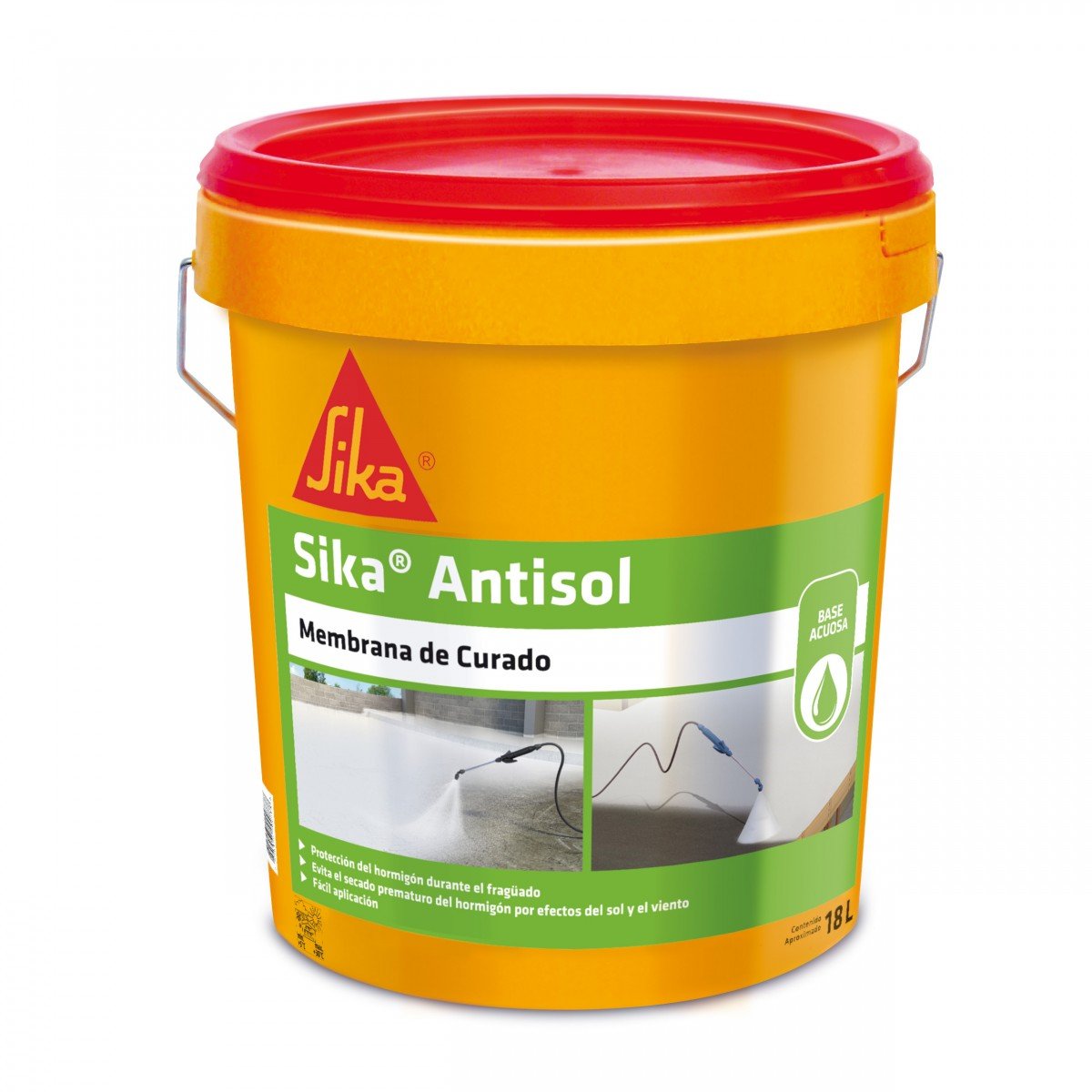 Agente de Curado Sika® Antisol® de 18L - Prodalam