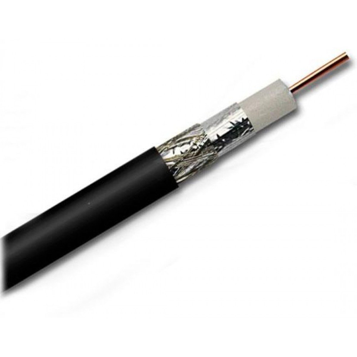 Cable Coaxial RG59 95% 100m Negro - Prodalam