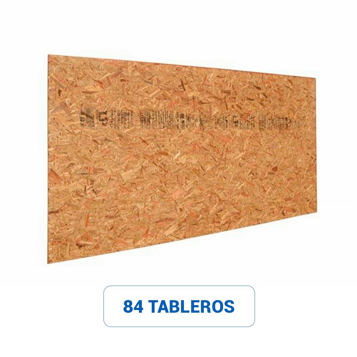 Pack de 84 Tableros OSB APA Protec 1,22m ancho x 2,44m largo x 9,50mm espesor - Prodalam