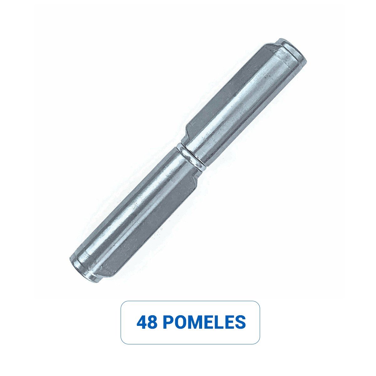 Pack 48 Pomeles Gota Galvanizado con Golilla Fija de 5/8" x 120mm largo ...