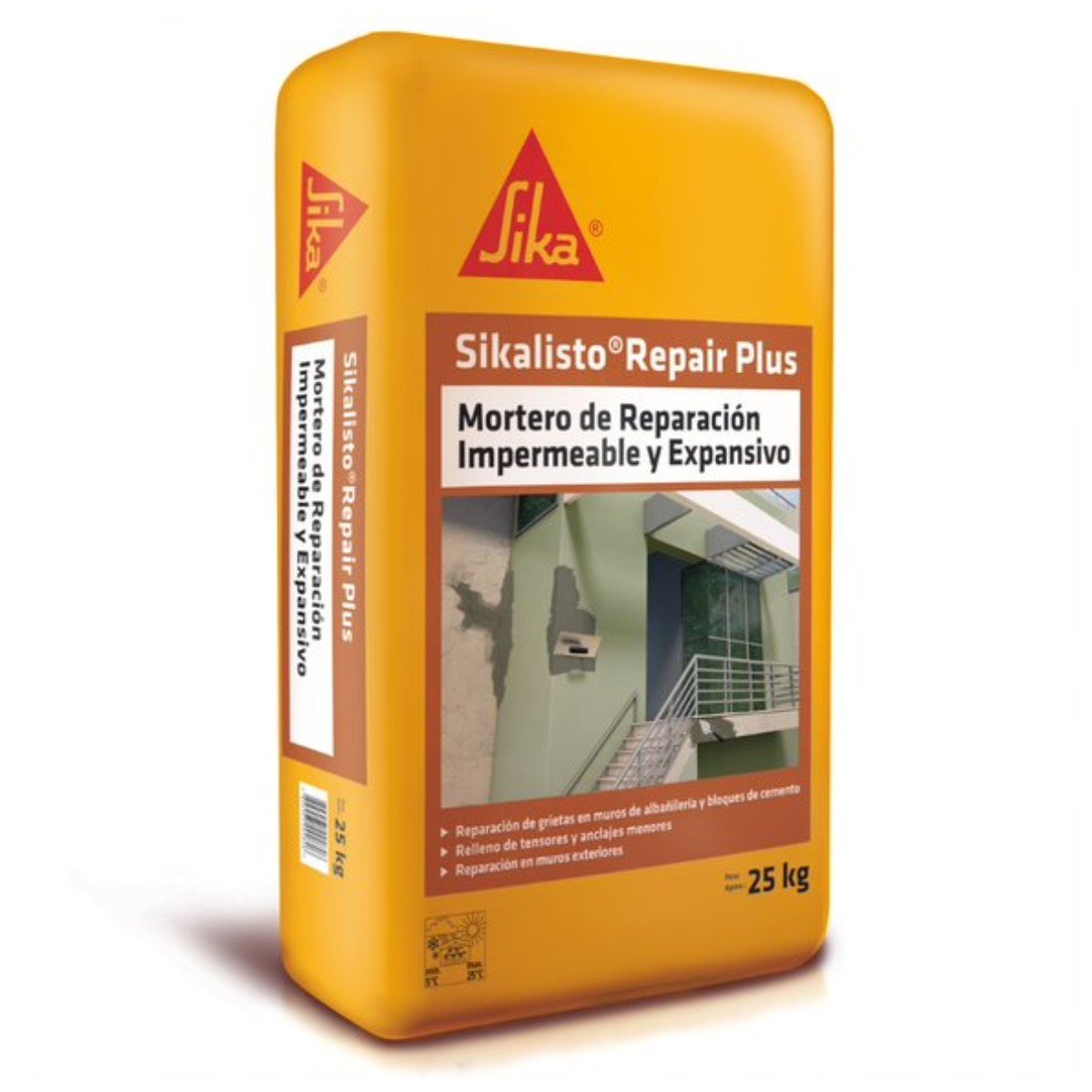 Mortero Reparación Impermeable y Expansivo Sikalisto® Repair Plus de ...