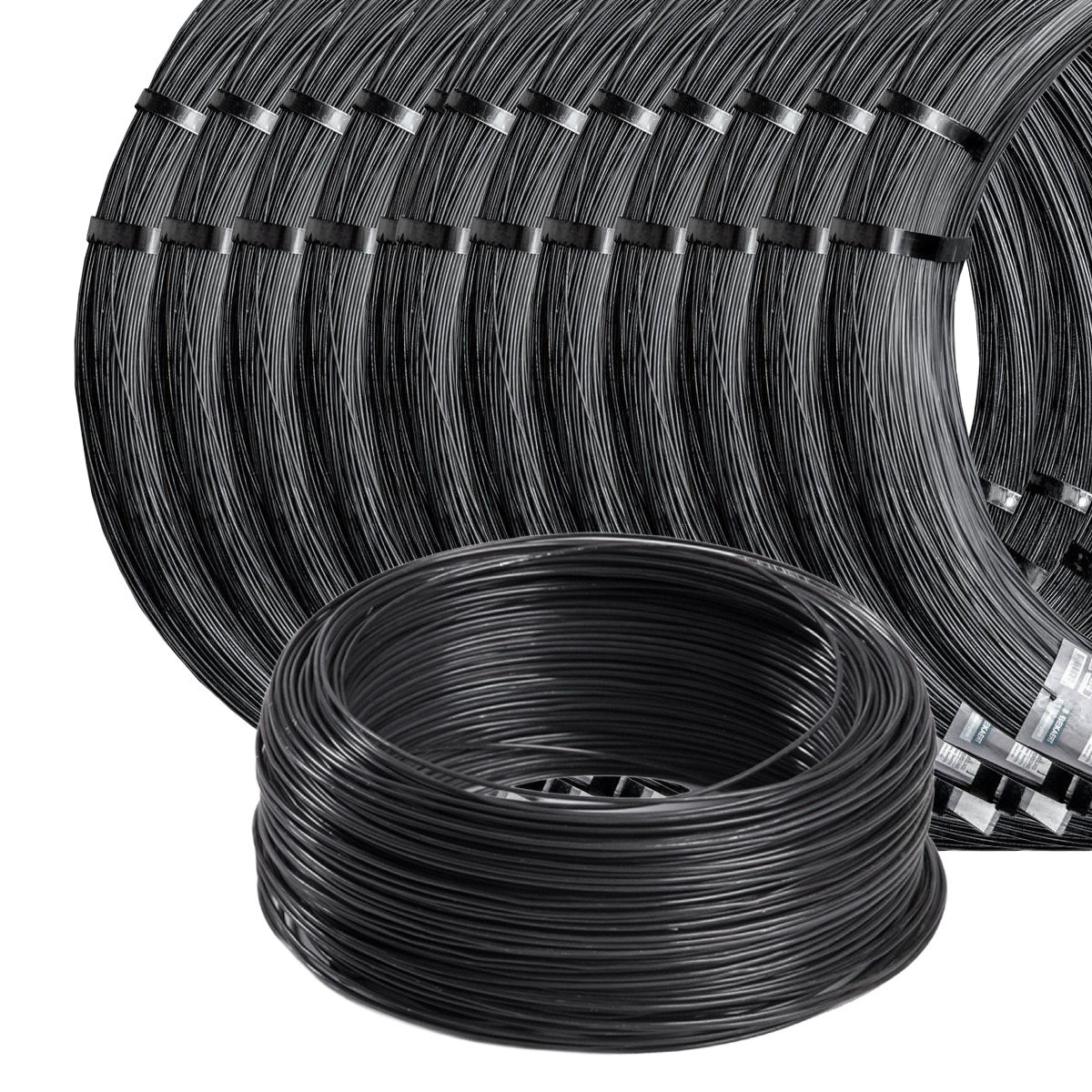 Pack 20 Alambres Negro Recocido Inchalam Calibre BWG 14 (2,11mm) en ...