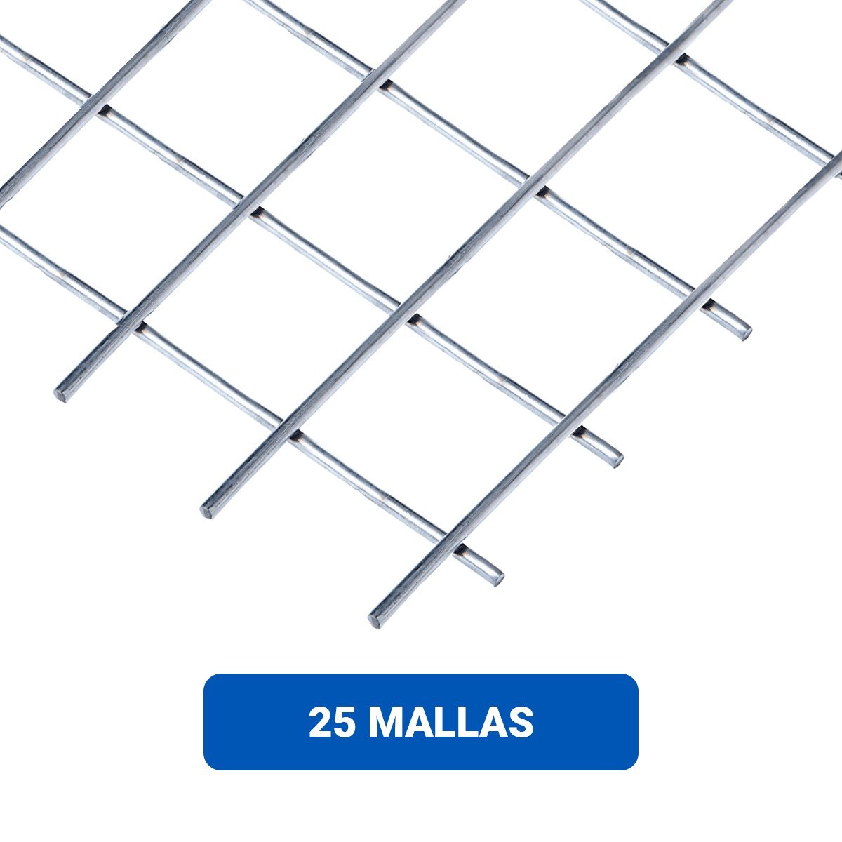 Pack 25 Multimallas Galvanizadas Acmanet Panel Tipo CG 5050 con ...