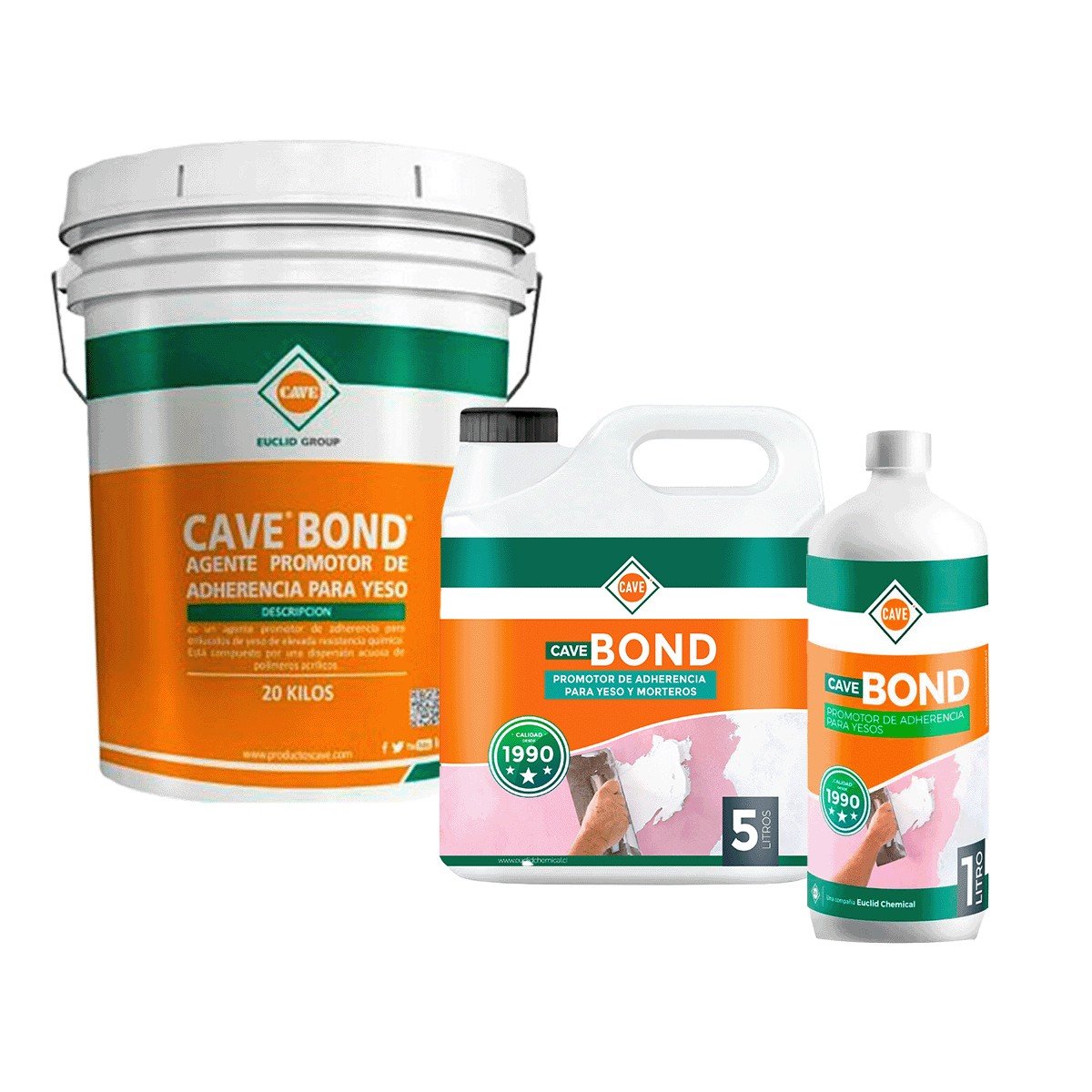 Promotores de Adherencia Yeso Cave Bond - Prodalam