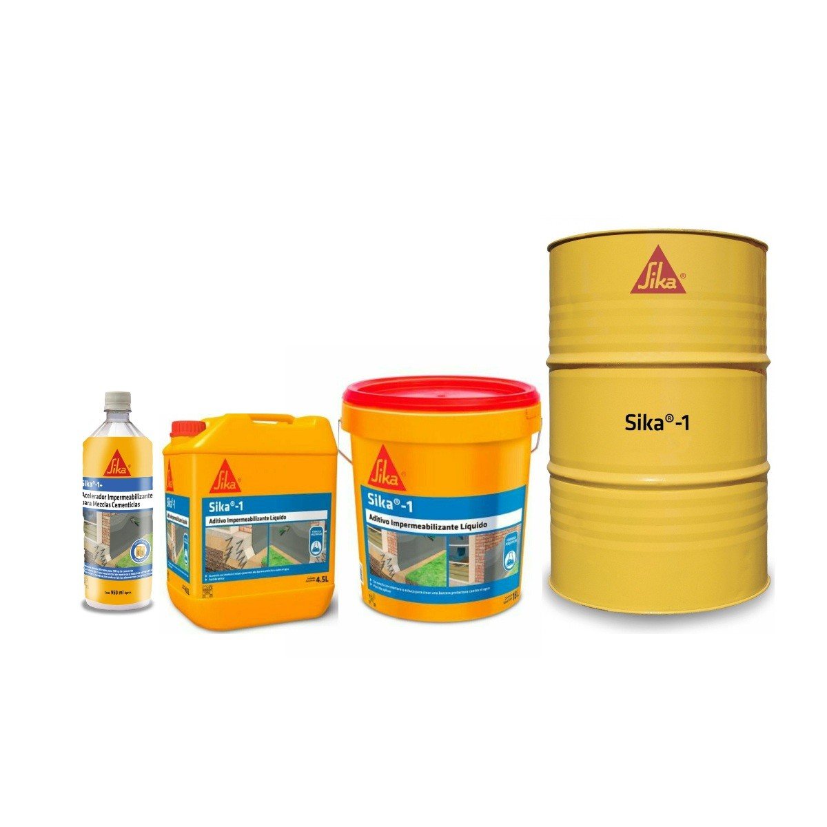Aditivos Impermeabilizantes para Mezclas Cementicias Sika®-1 - Prodalam