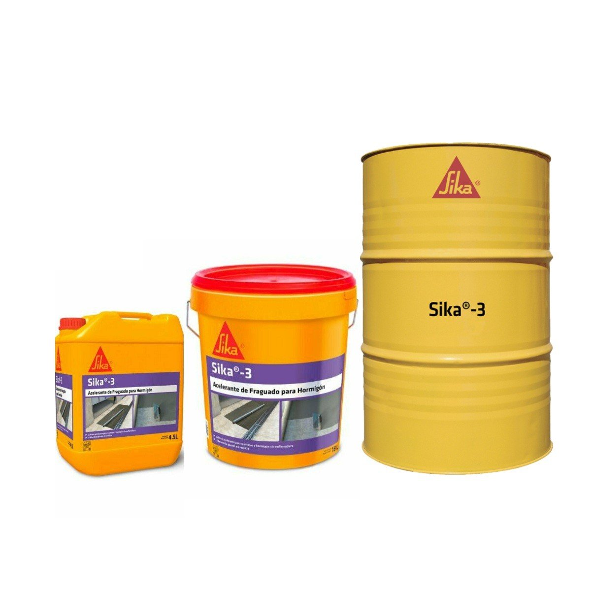 Acelerantes Controladores Fraguado del Cemento Sika®-3 - Prodalam